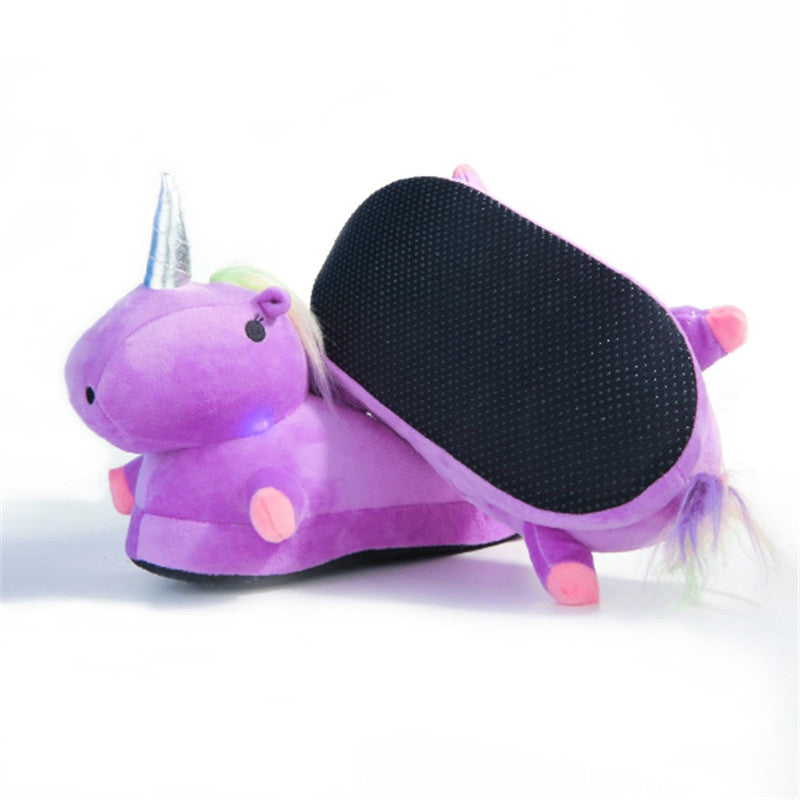 Unicorn Light-Up Slippers – Ginigo™